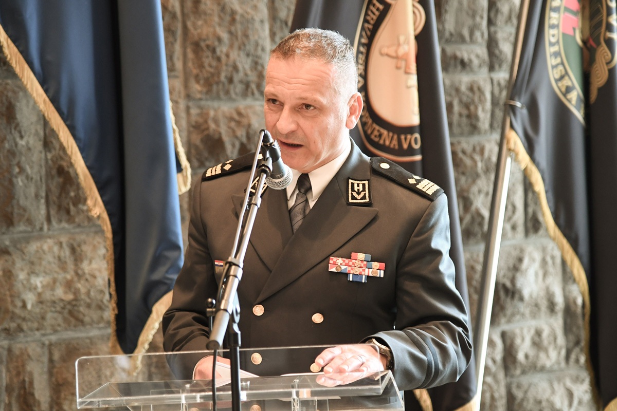 Novi zapovjednik Hrvatske kopnene vojske general-bojnik Boris Šerić