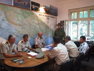 Nadzorni tim GS OS RH u posjeti zapovjedništvu PP NOS OS RH - MORH