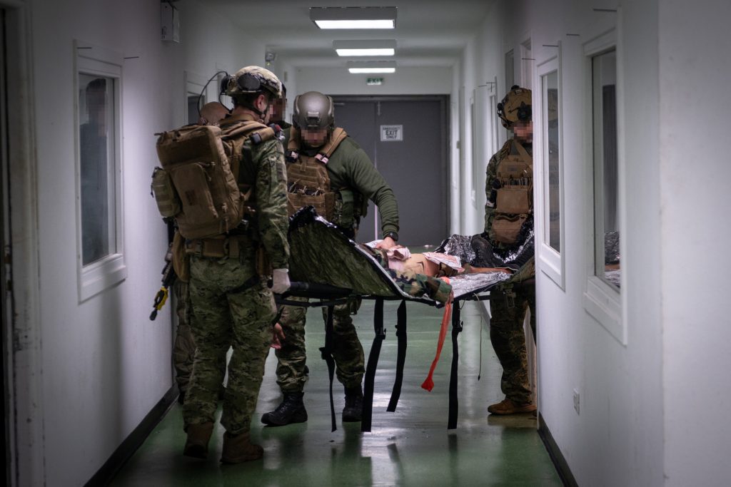 Commandos in a role you have never seen before, conducted a demanding ...