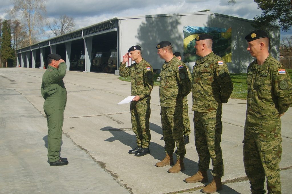 Završena obuka na Bradley M2A2 ODS za pripadnike Sokolova u Našicama - MORH