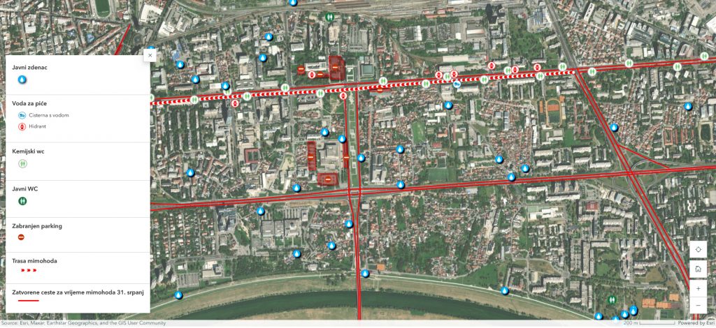 Posebna regulacija prometa u Zagrebu za vrijeme održavanja svečanog vojnog mimohoda - MORH